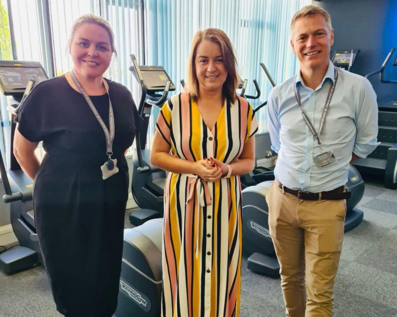 Stephanie Peacock MP Visits Premier Leisure in Hoyland - Stephanie ...