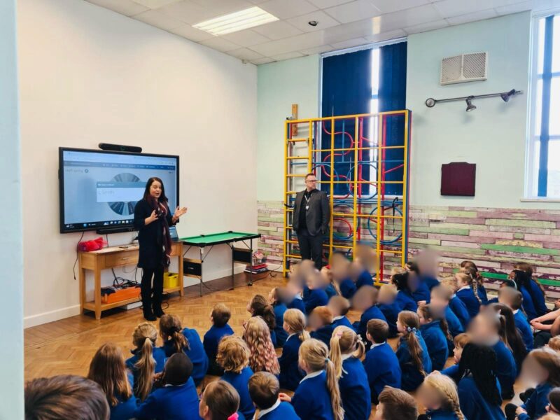 Stephanie Visits Elsecar Holy Trinity Church of England Primary School ...