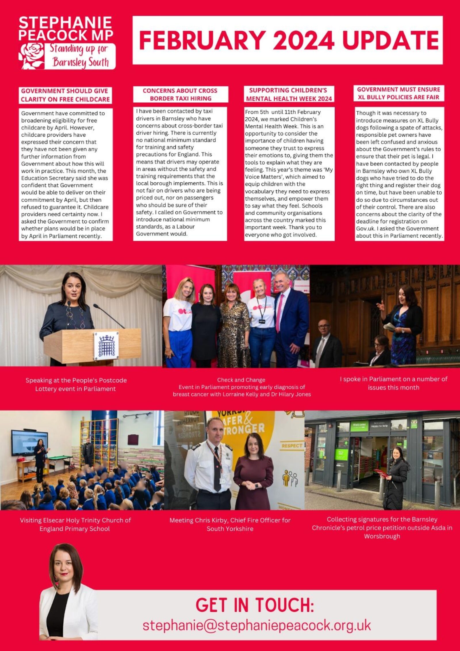 Stephanie's February 2024 Update - Stephanie Peacock - Stephanie Peacock