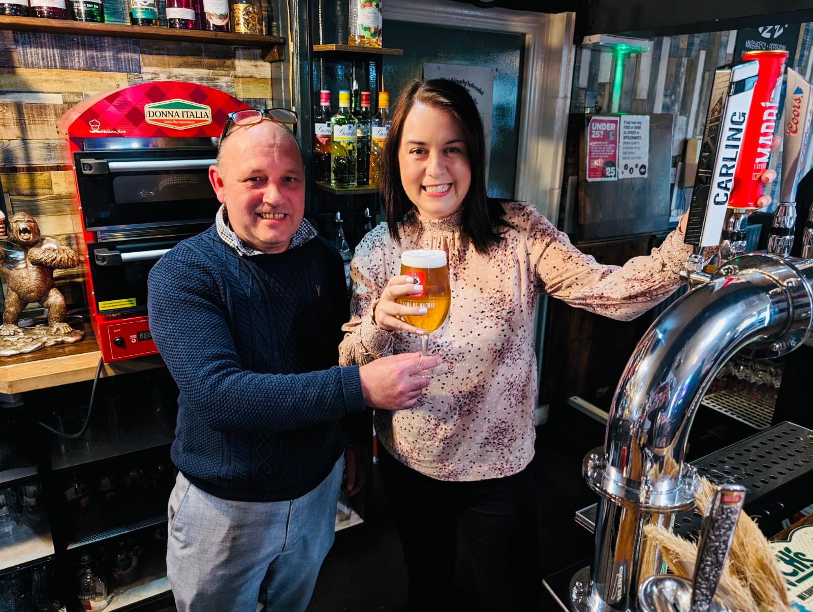 Stephanie Visits The Darfield Pub - Stephanie Peacock - Stephanie Peacock