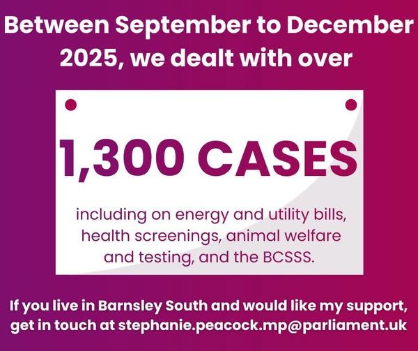 Stephanie's Office Helped with 1,314 Issues Between September- December ...